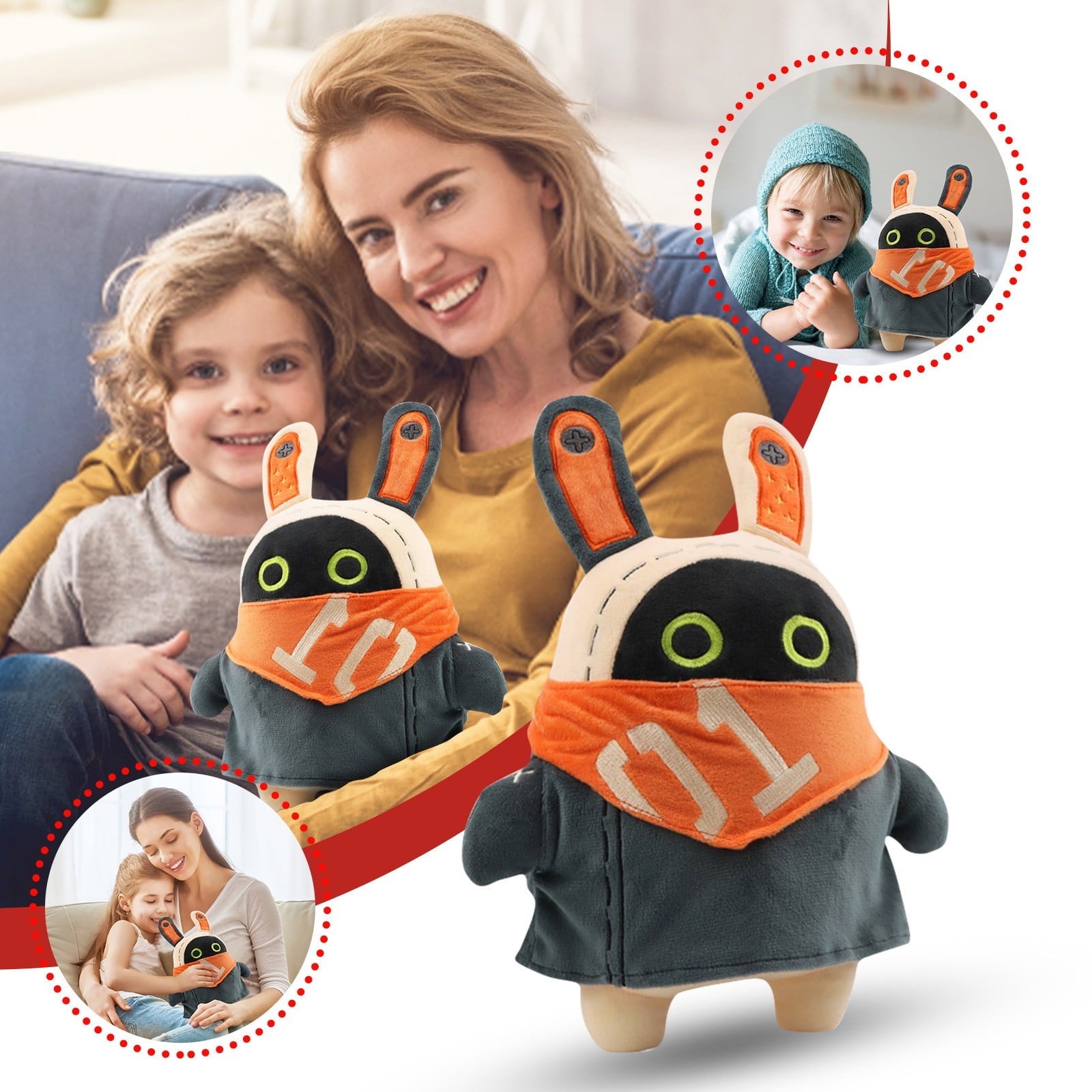 HeaDream Zenless Zone Zero Plush Bangboo Eous Plush Toy, 11.81" Cartoon ...