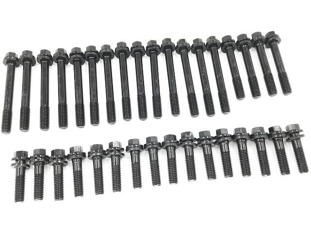 Head Bolt Set - Compatible with 1979 - 1986, 1988 - 2000 GMC K3500 5.7L ...