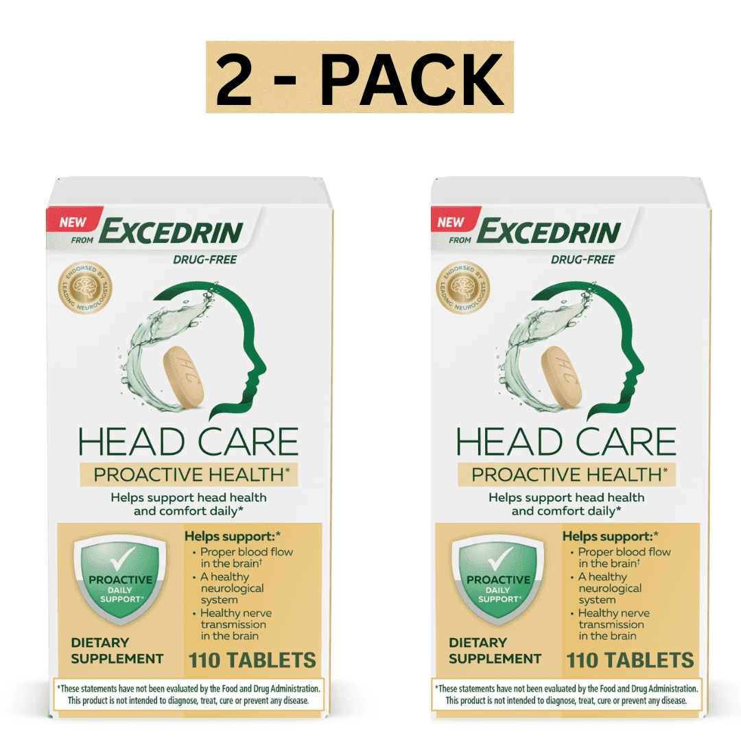 Head Care Proactive Health From Excedrin Dietary Supplement for Head ...