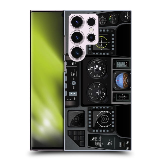Head Case Designs Aircraft Cockpit Dashboard Jet Fighter Hard Back Case ...
