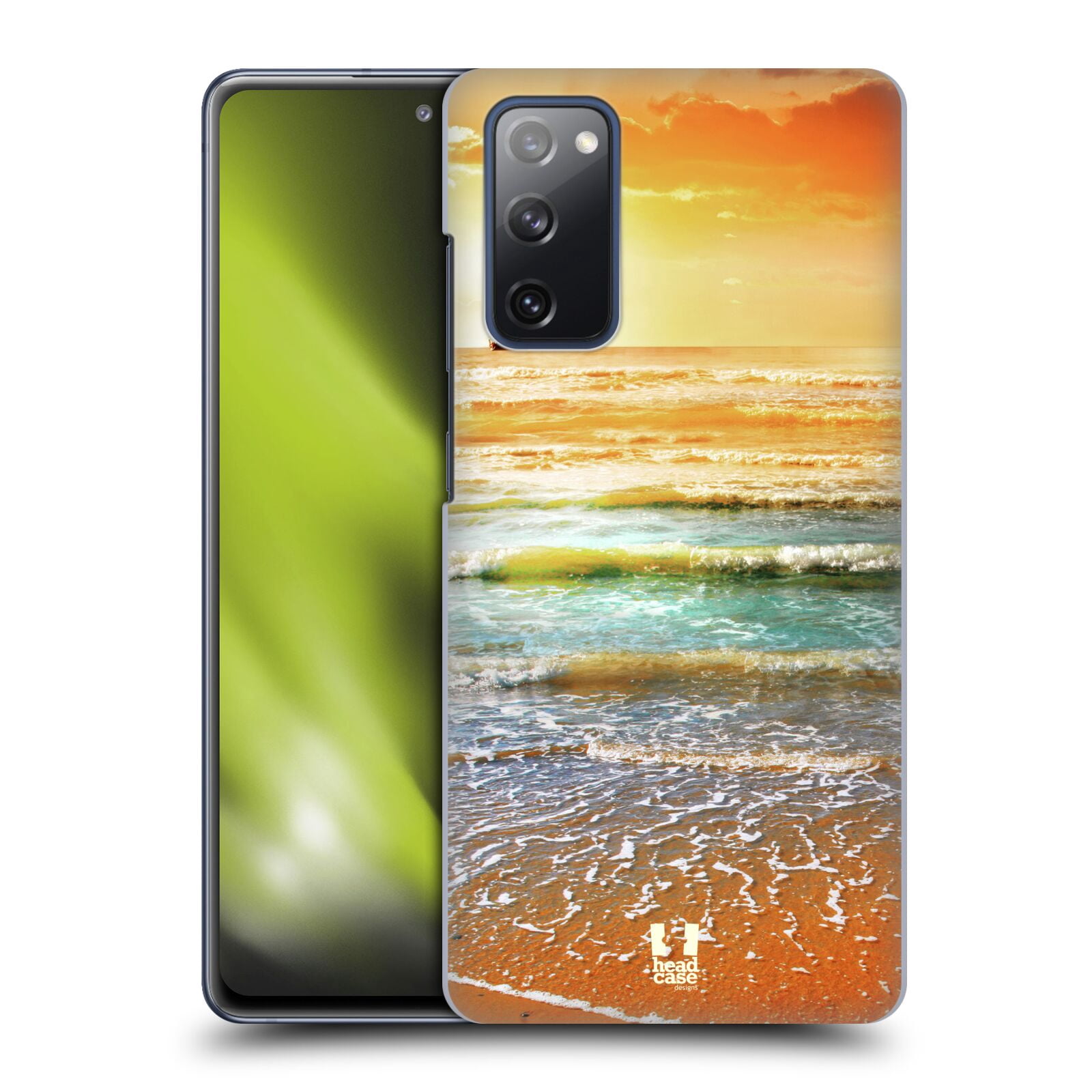 Head Case Designs Beautiful Beaches Sunset And Sailboat Seascape Hard ...