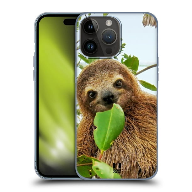 Head Case Designs Famous Animals Three Toed Sloth Soft Gel Case ...