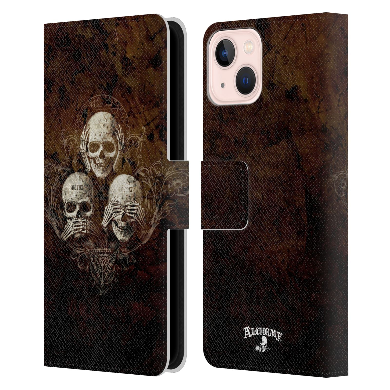 Head Case Designs Officially Licensed Alchemy Gothic Skull No Evil ...
