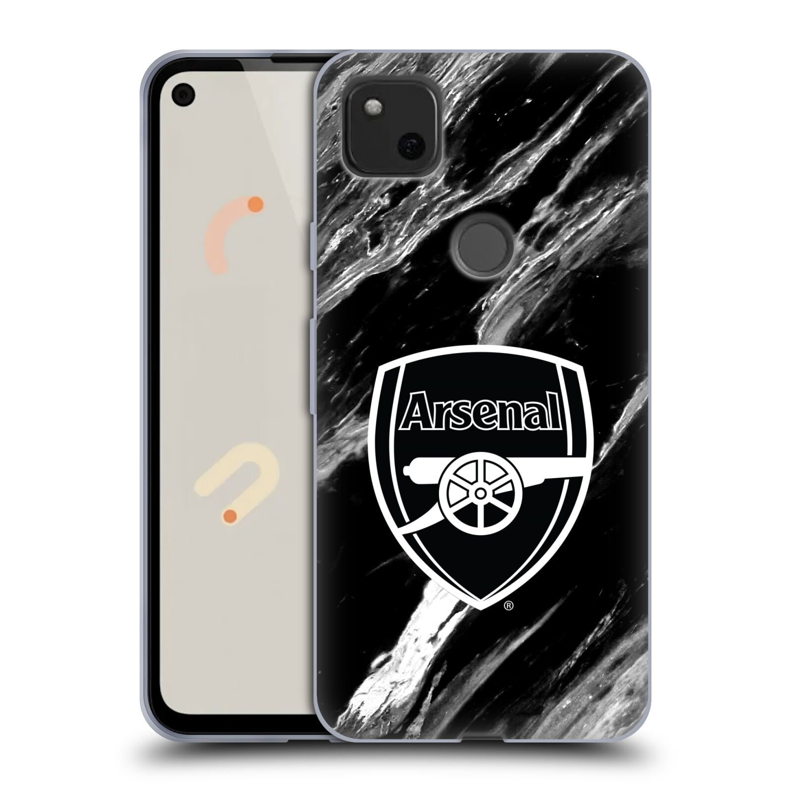 Head Case Designs Officially Licensed Arsenal FC Crest Patterns Marble ...