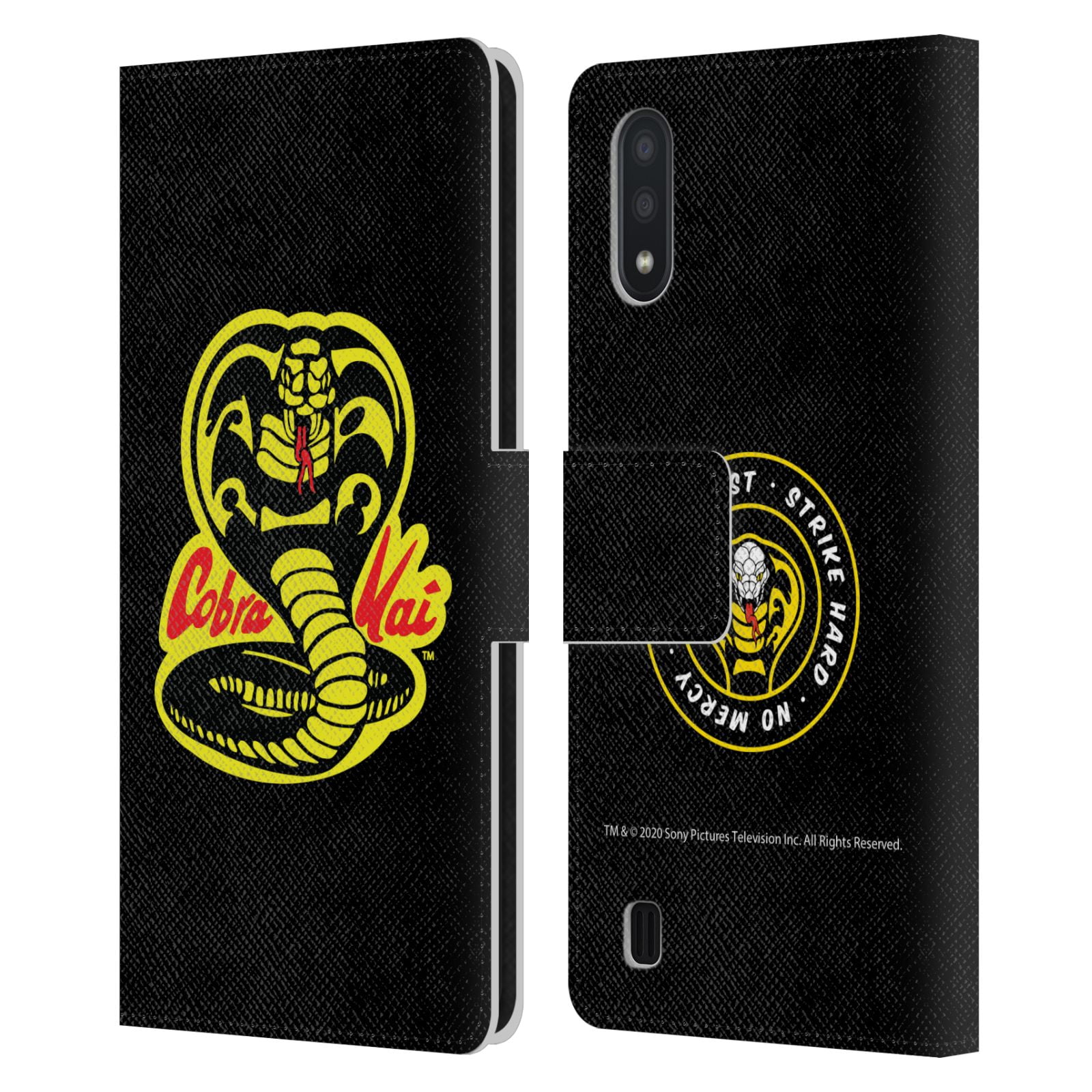 Head Case Designs Officially Licensed Cobra Kai Graphics Logo Leather Book Wallet Case Cover ...
