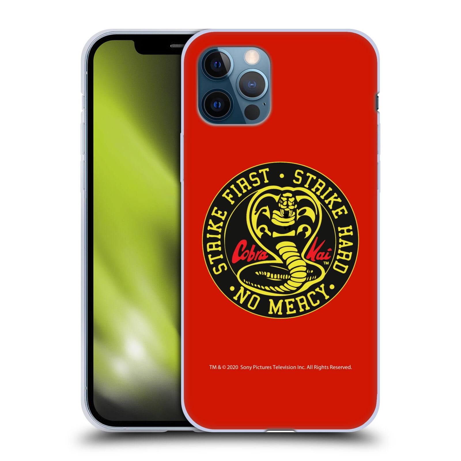 Head Case Designs Officially Licensed Cobra Kai Graphics Strike Logo Soft Gel Case Compatible ...