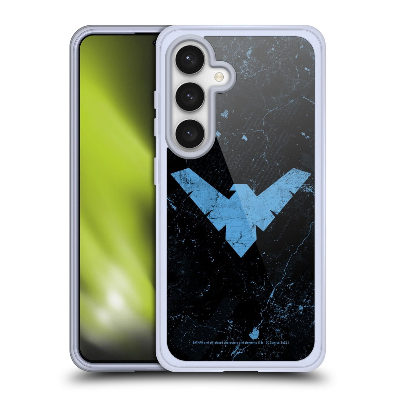 Head Case Designs Batman DC Comics Nightwing Logo Grunge Soft Gel Case ...