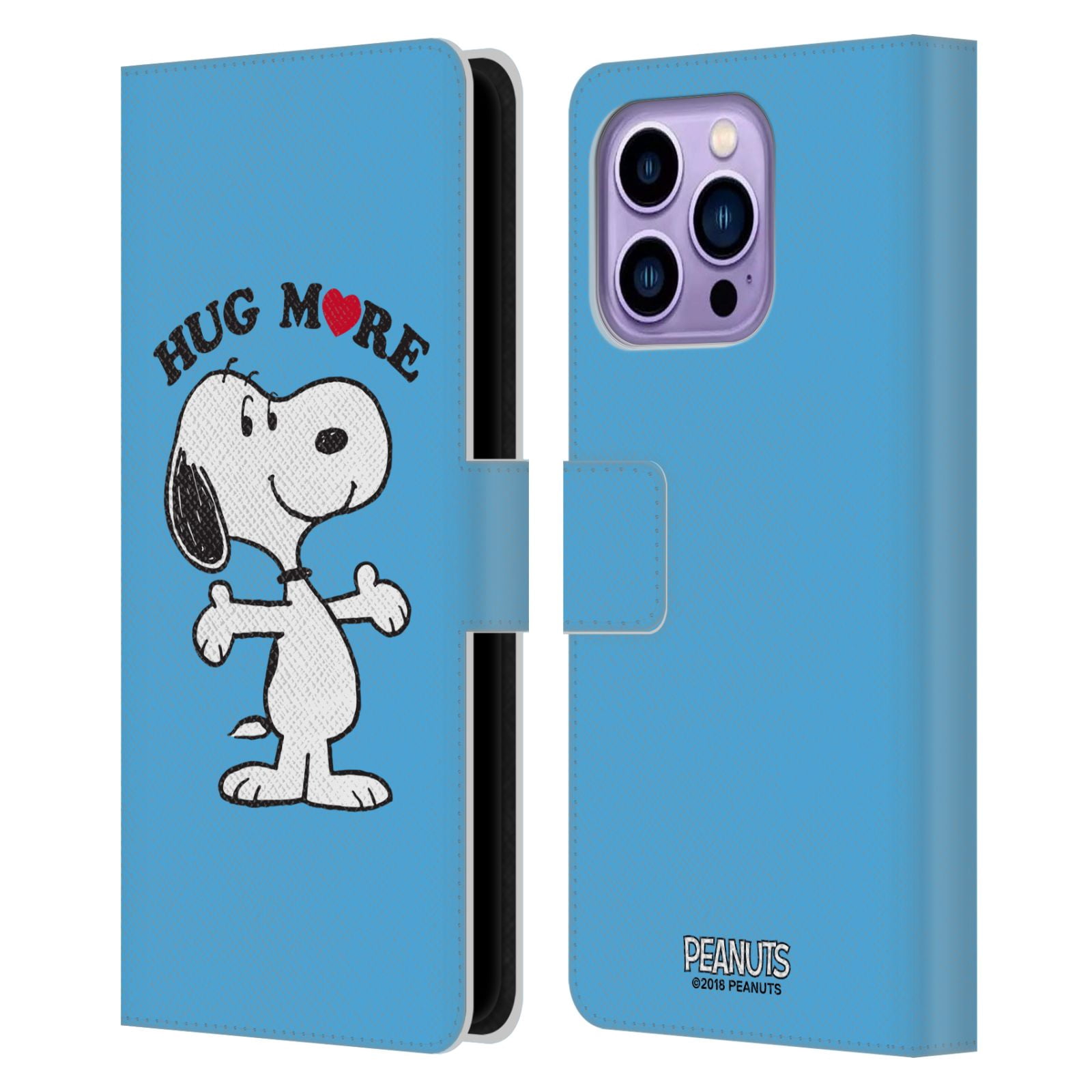 Head Case Designs Officially Licensed Peanuts Snoopy Hug More Leather ...