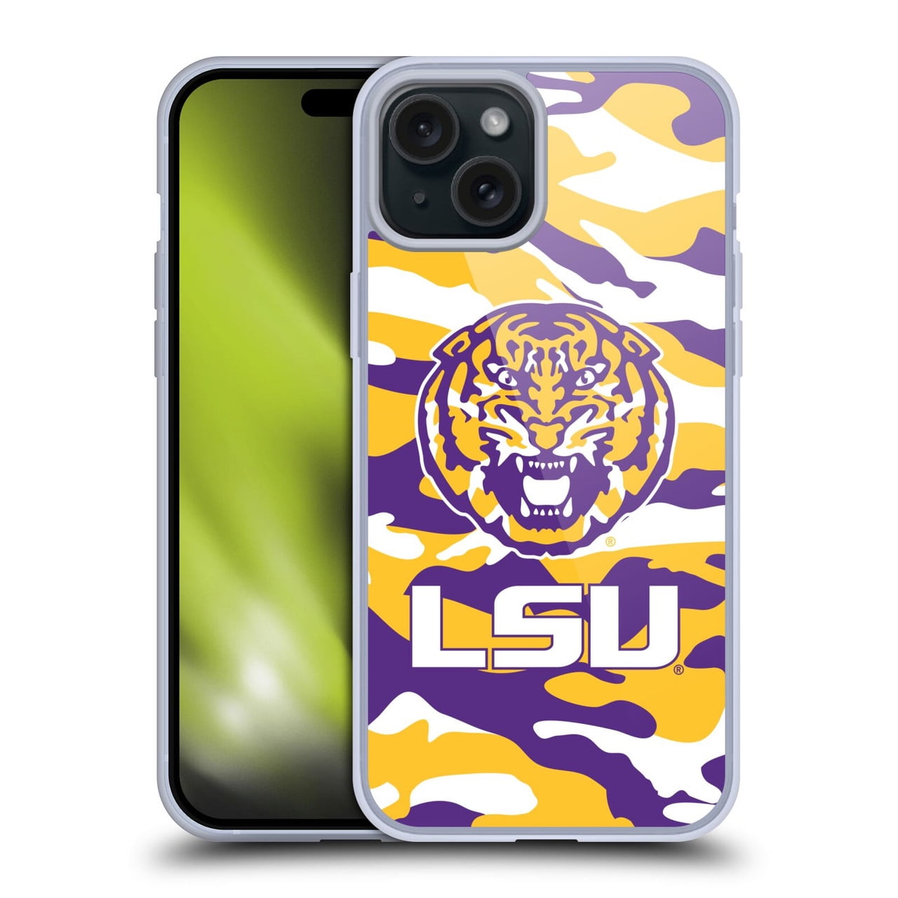 Head Case Designs Louisiana State University LSU LSU Art Camou Soft Gel ...