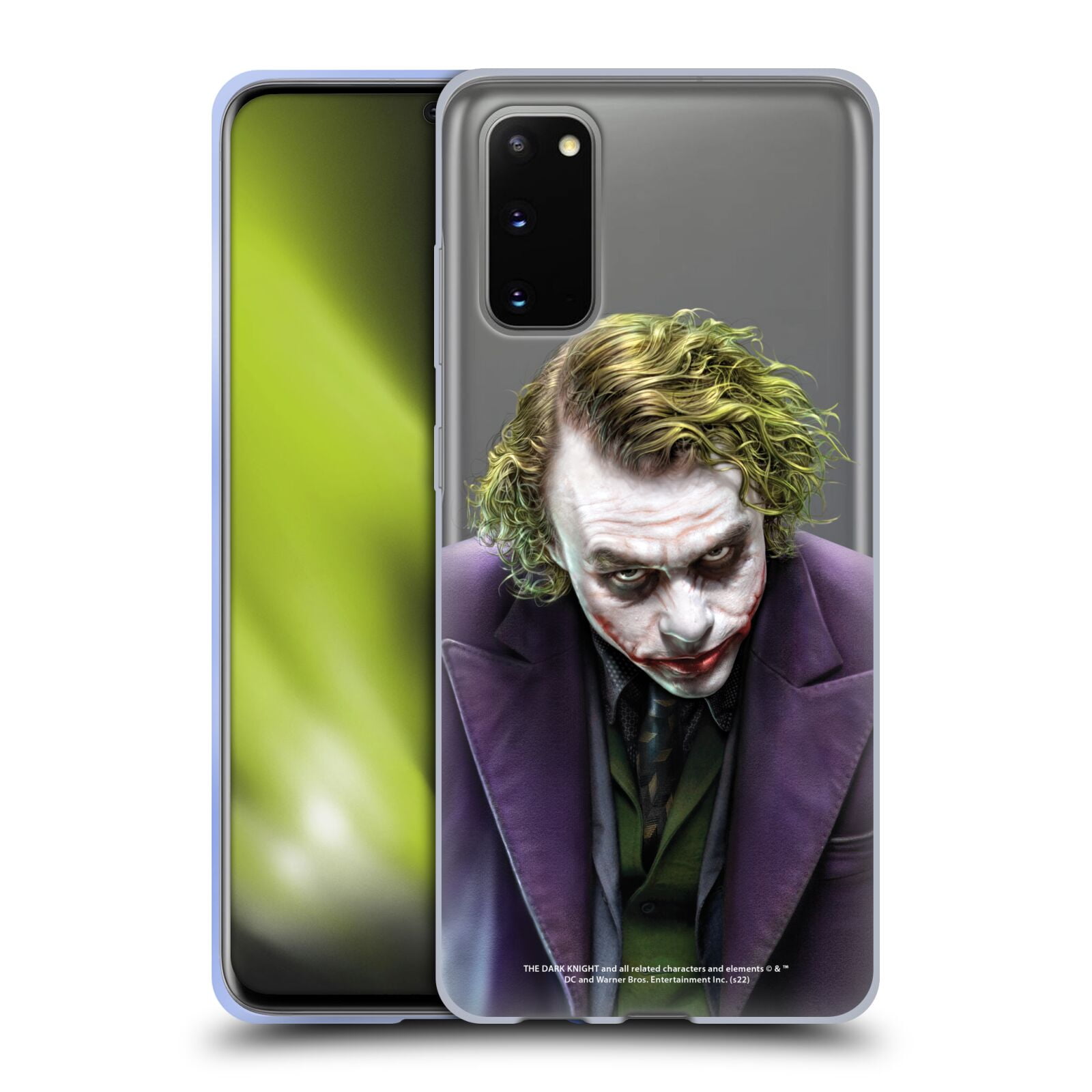 Head Case Designs Officially Licensed The Dark Knight Character Art Joker Soft Gel Case ...