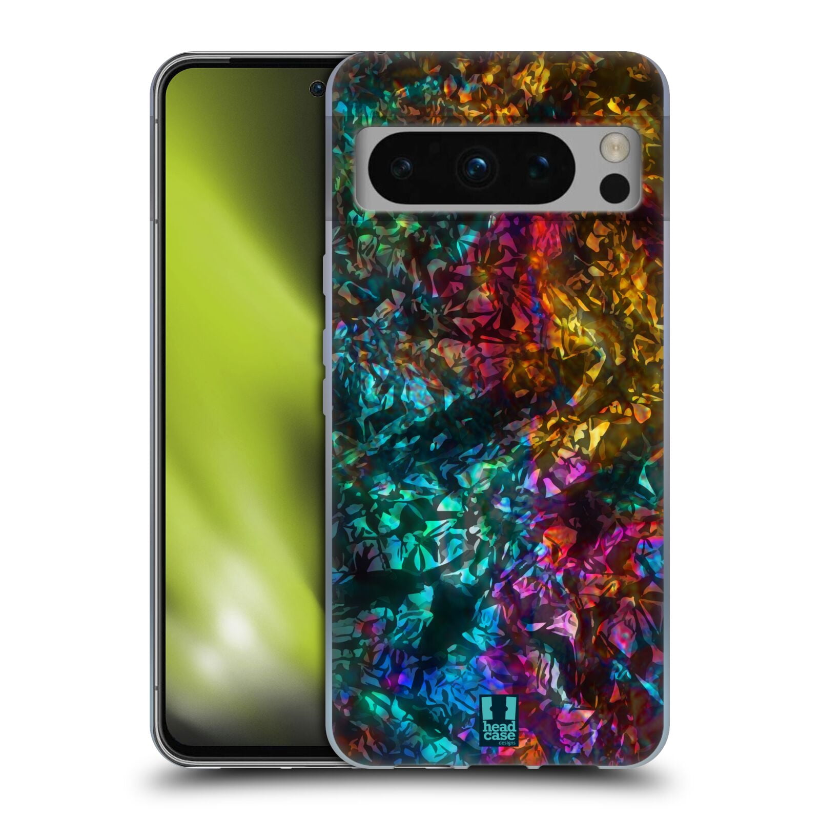 Head Case Designs Oil Slick Prints Rock Soft Gel Case Compatible with ...
