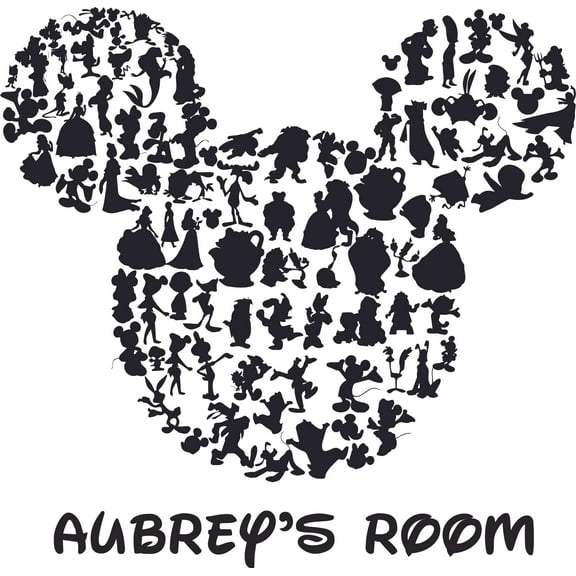 Frame Swirl Design Customized Wall Art Vinyl Decal - Custom Vinyl Wall ...