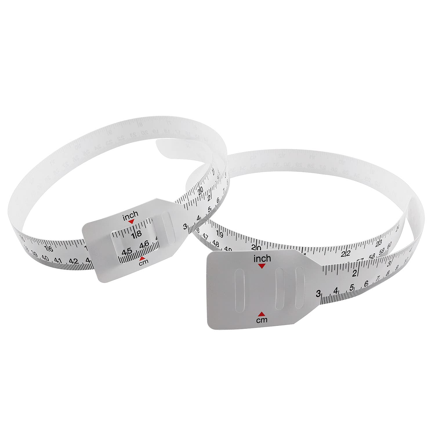 Head Circumference Measuring Tape 2PCS 24x0.79Inch/60x2cm White Baby ...