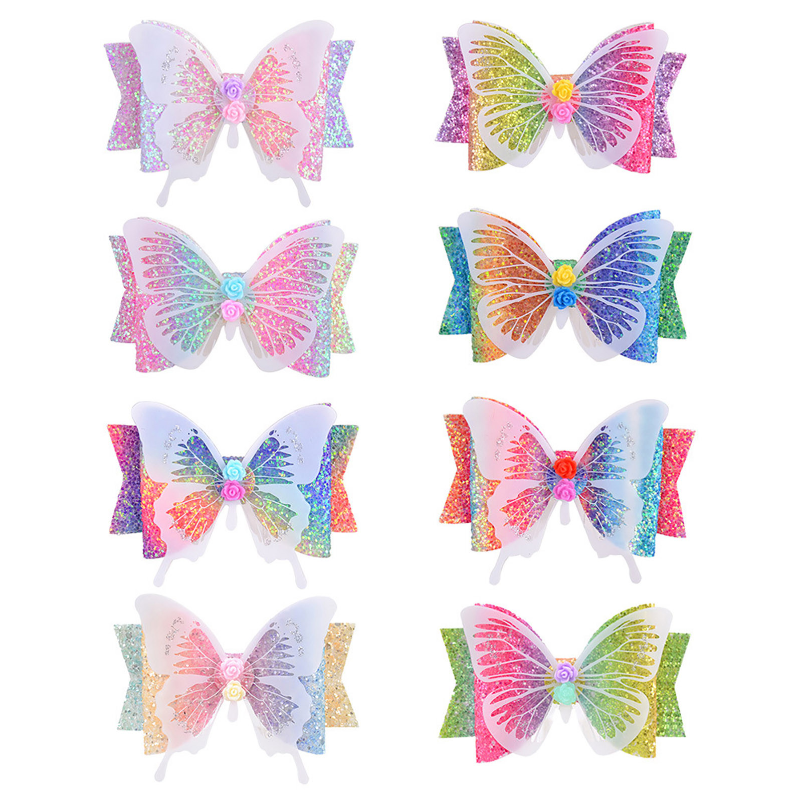 Head Clips for Women Bun Clips for Thick Hair Cute Barrettes for Women ...