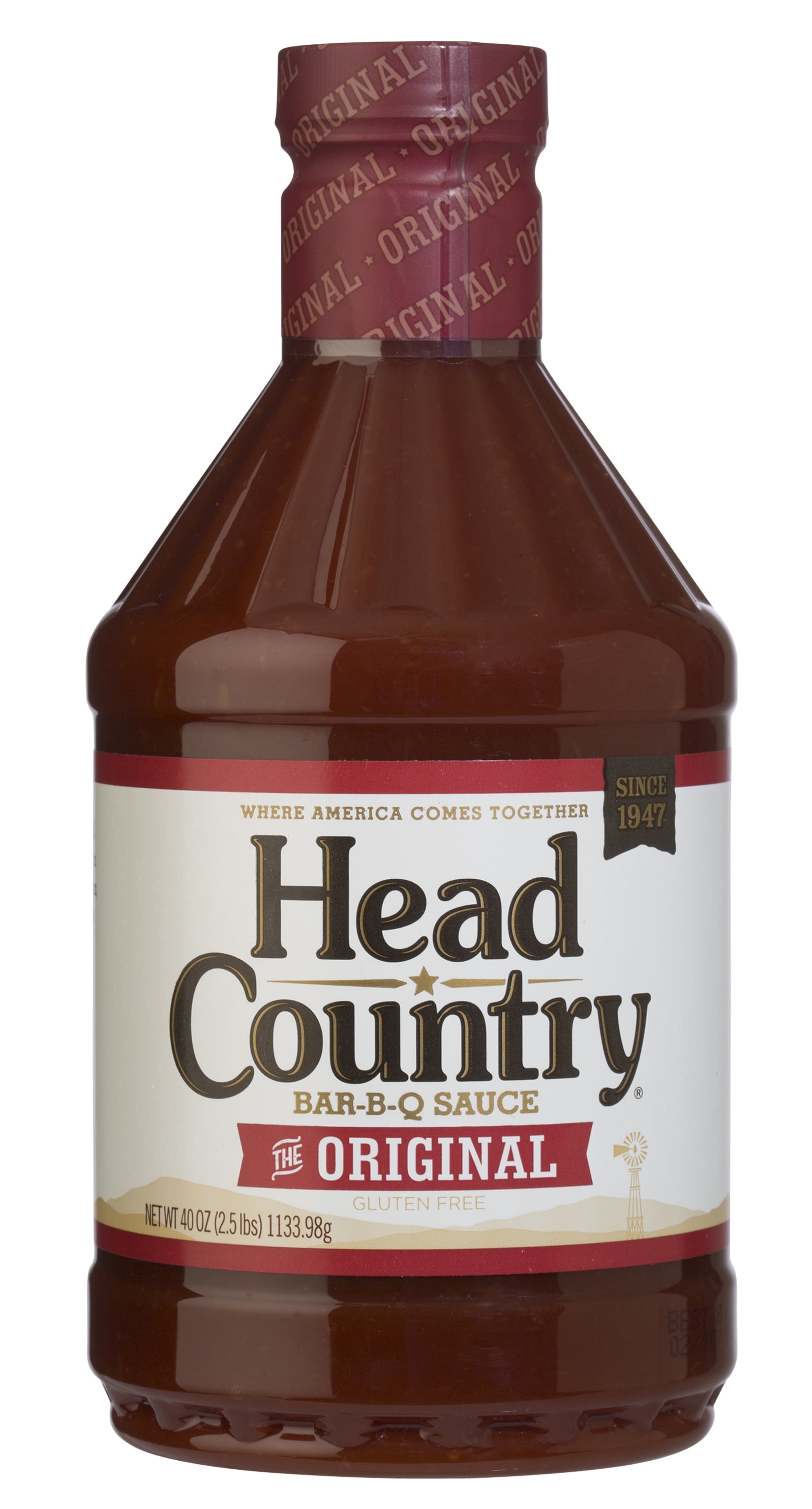 Head Country Original BBQ Grill Liquid Barbecue Sauce, Gluten Free, 40 ...