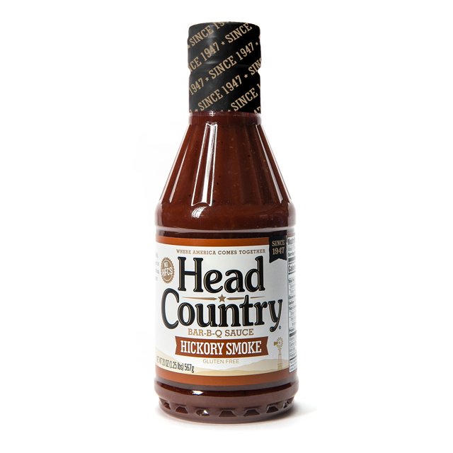Head Country Hickory Smoke BBQ Sauce, Gluten-Free, 20 Ounce - Walmart.com