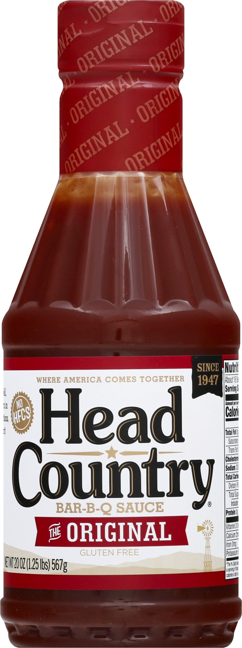 Head Country Original Barbecue Sauce 20 oz (Pack Of 6) - Walmart.com