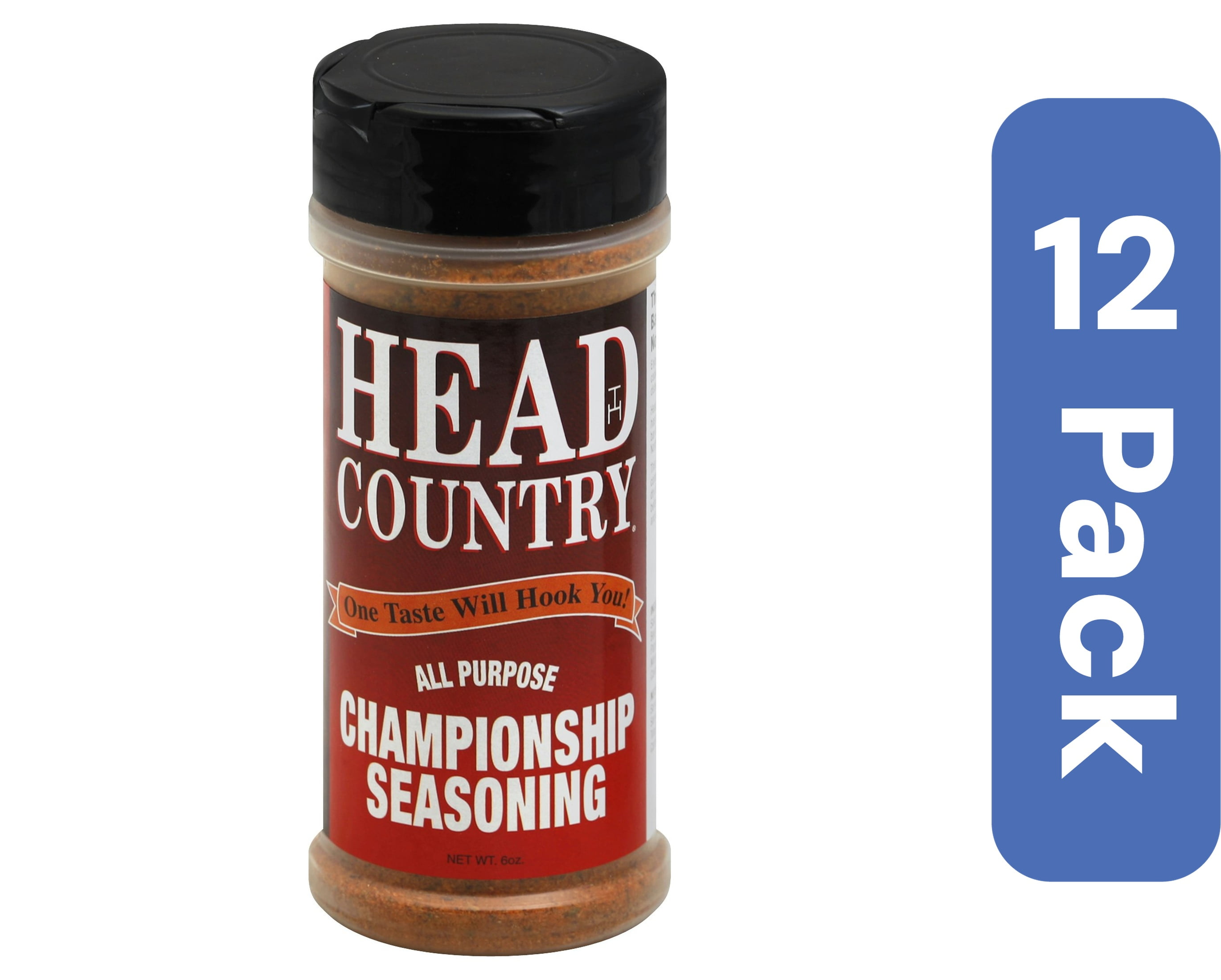 Head Country Seasoning 6 oz (Pack of 12) - Walmart Business Supplies