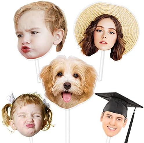 Head Cutouts on a Stick Custom Fan Faces Personalized Big Face Head Cut ...