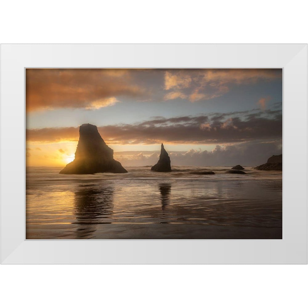Head, Danny 24x17 White Modern Wood Framed Museum Art Print Titled ...