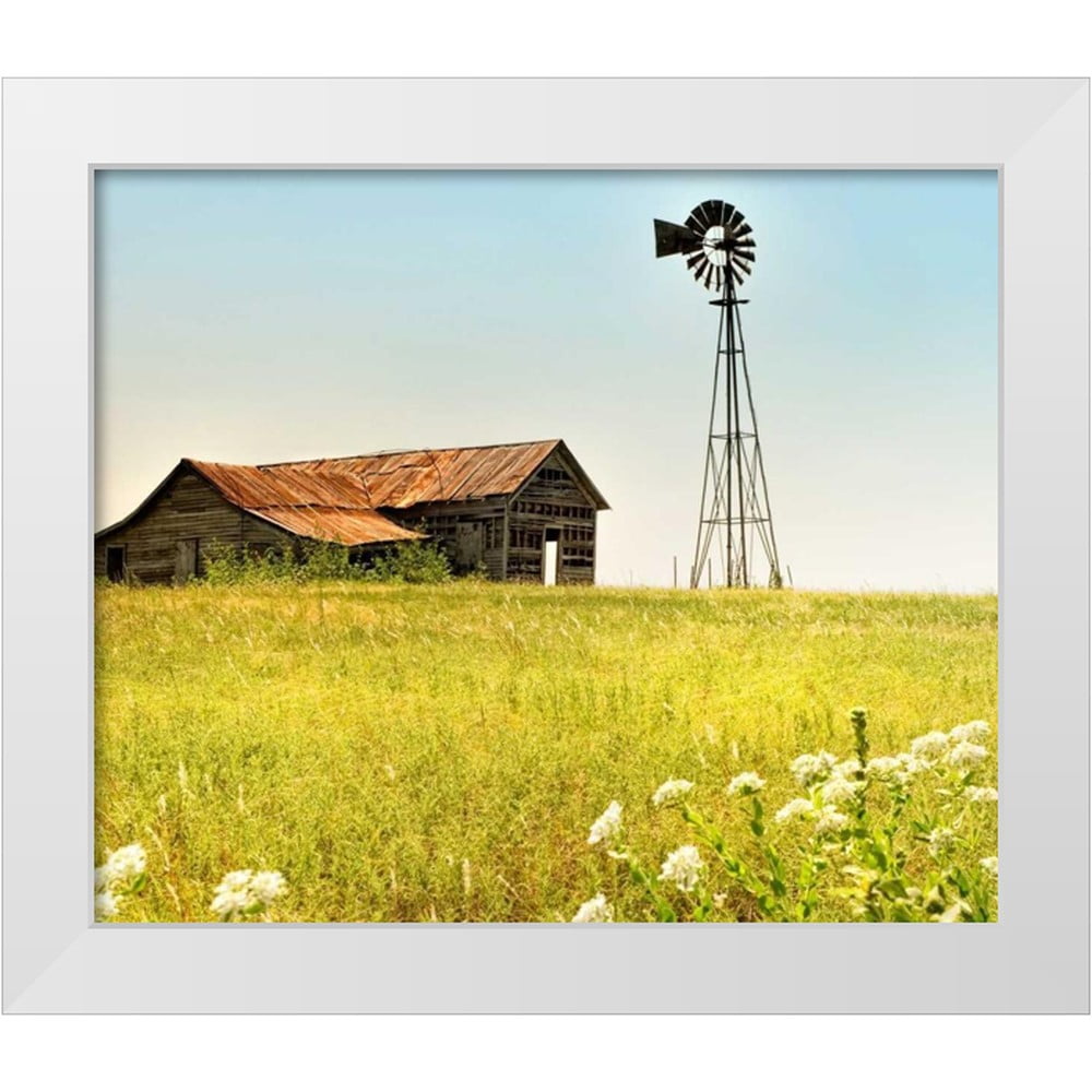 Head, Danny 30x26 White Modern Wood Framed Museum Art Print Titled ...