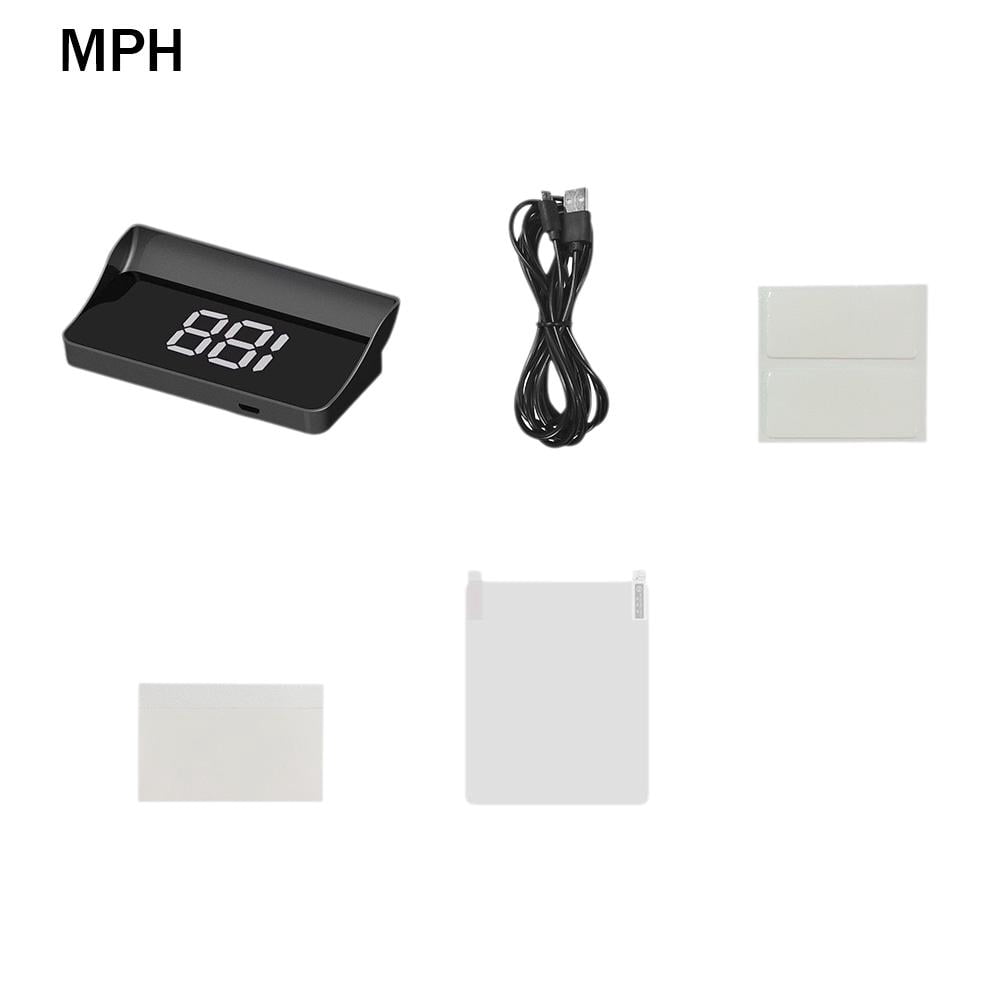 Head Up Display Car GPS Digital Speedometer Windshield Speedometer ...