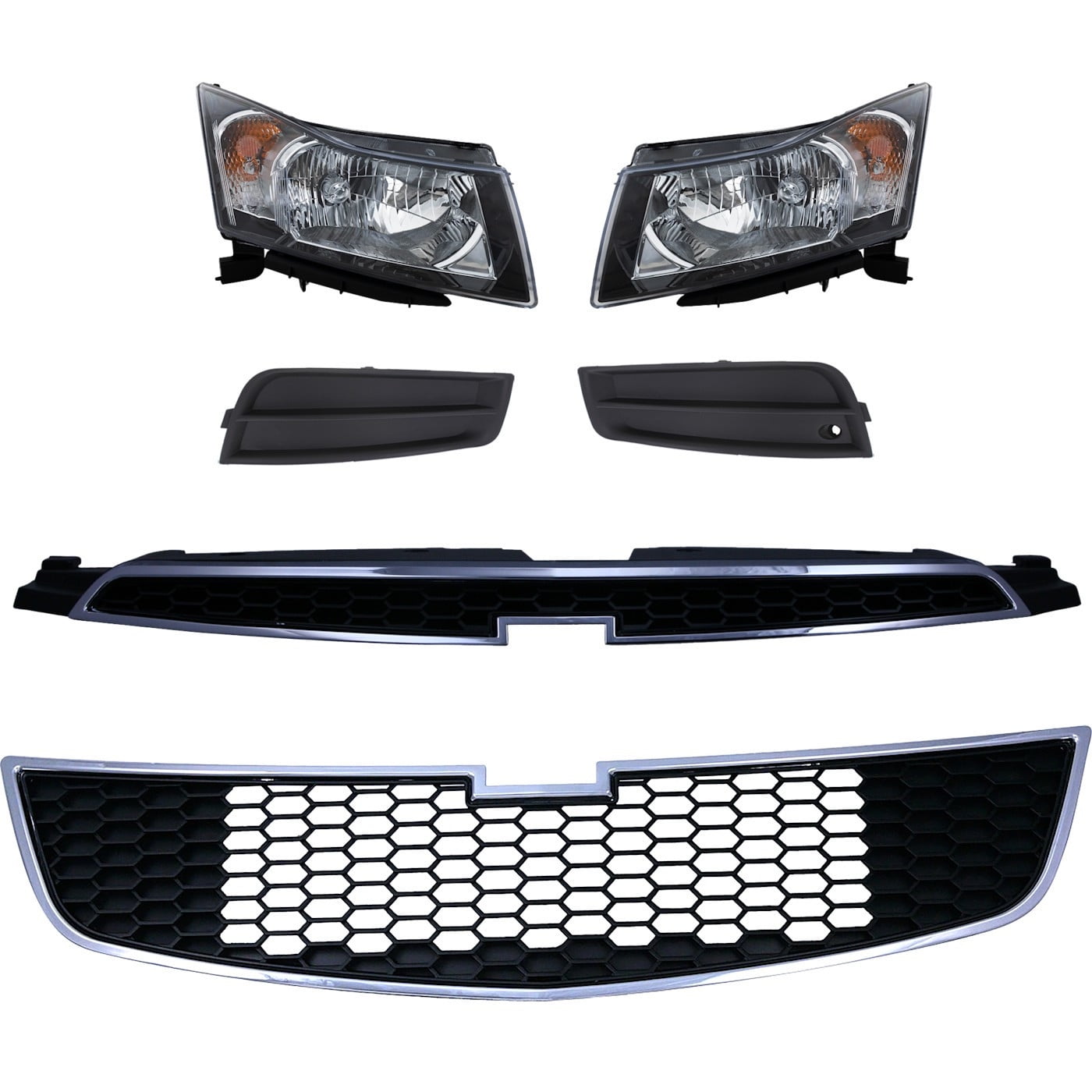 Head Driving Head Headlamp Driver & Pasr Side for Y for Sedan - Walmart.com
