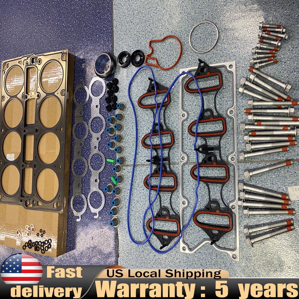 Head Gasket Bolts Set For 2002-2011 Chevy Silverado 1500 GMC Yukon 4.8L ...