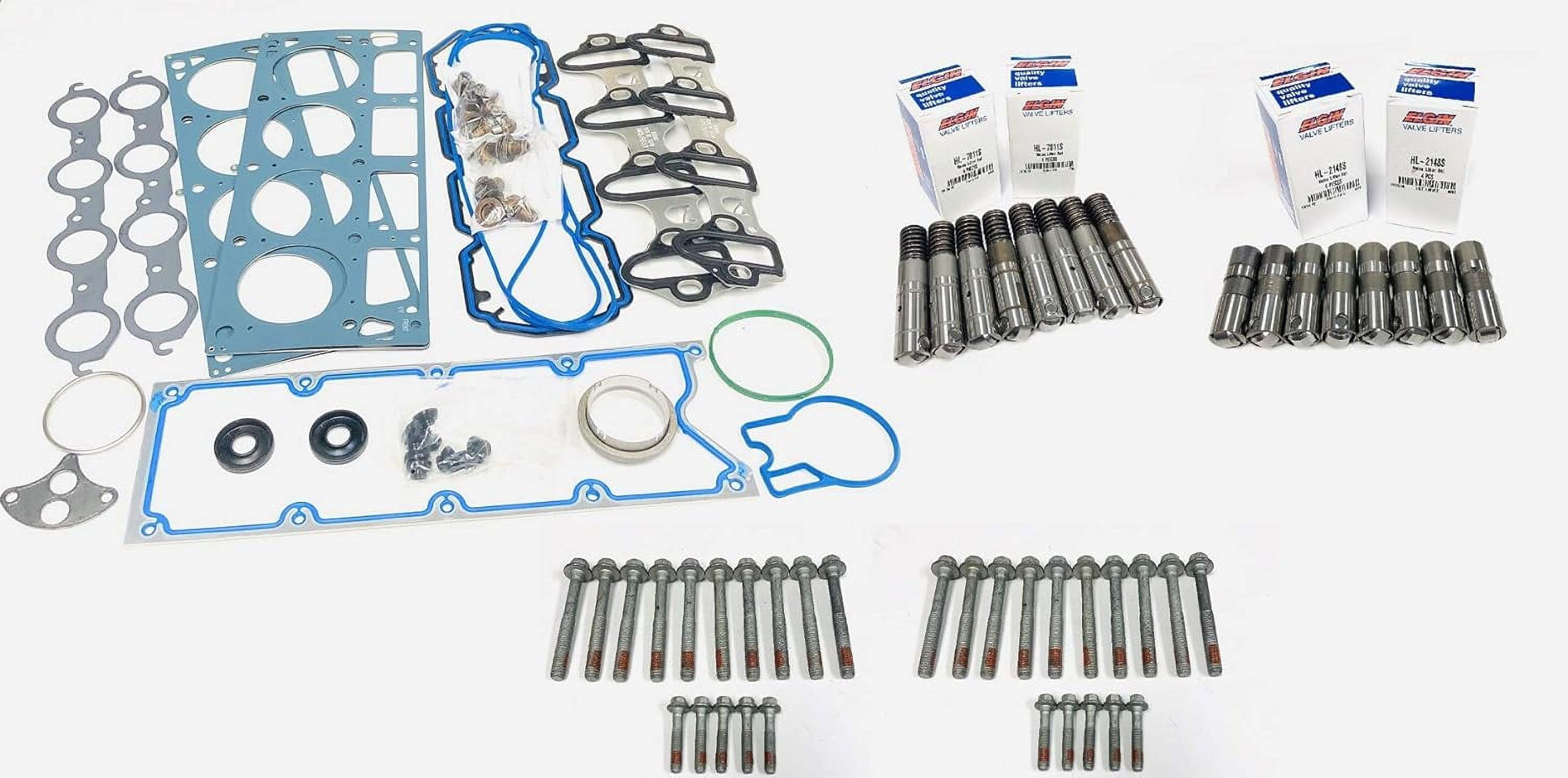 Head Gasket Set & Bolts & AFM DOD Lifters Kit compatible with 2005-10 ...