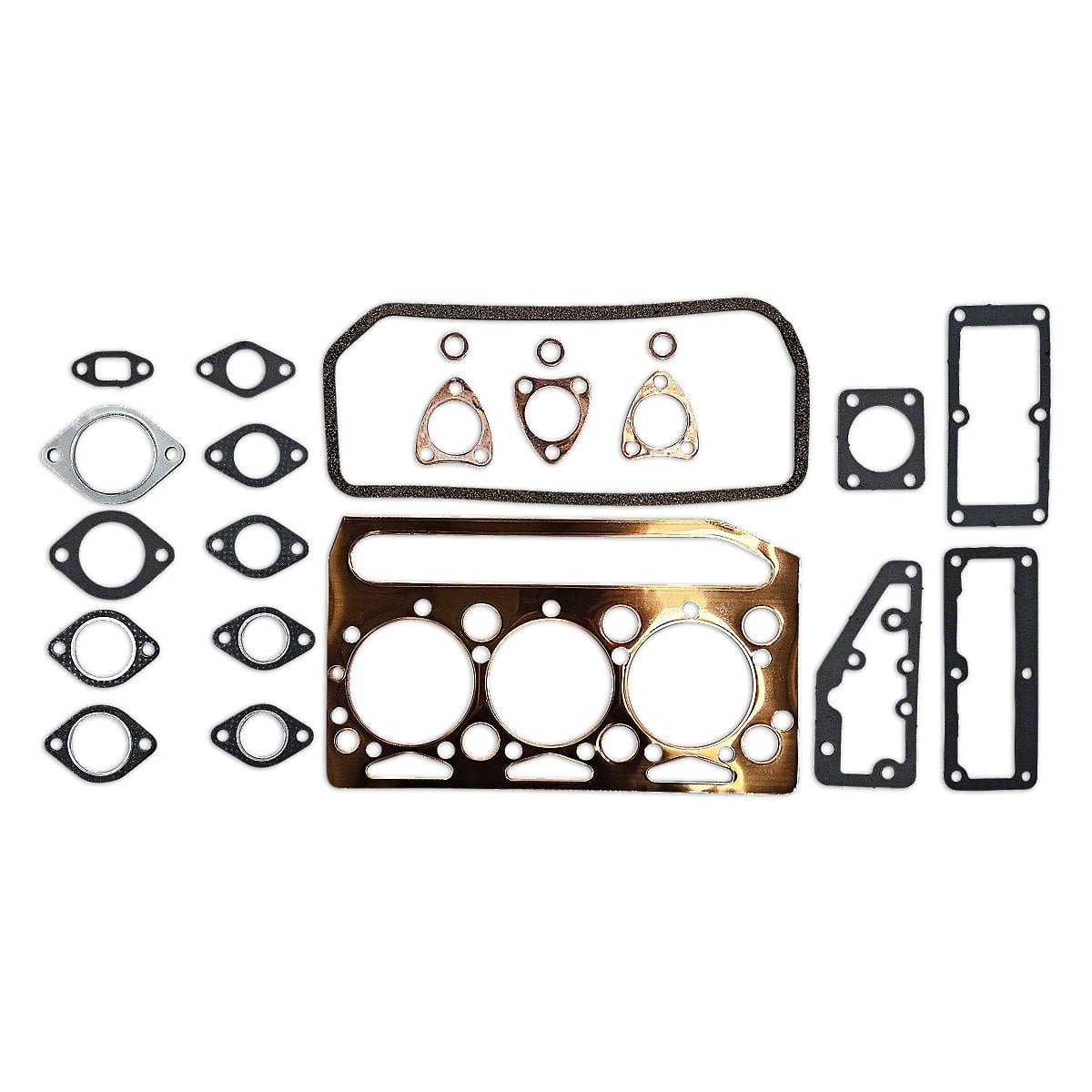 Head Gasket Set Kit Fits Ford Super Dexta Massey Ferguson 35 50 205 203 ...
