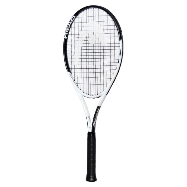 Head Geo Speed Graphite Tennis Racquet, Black & White (Strung) Grip ...