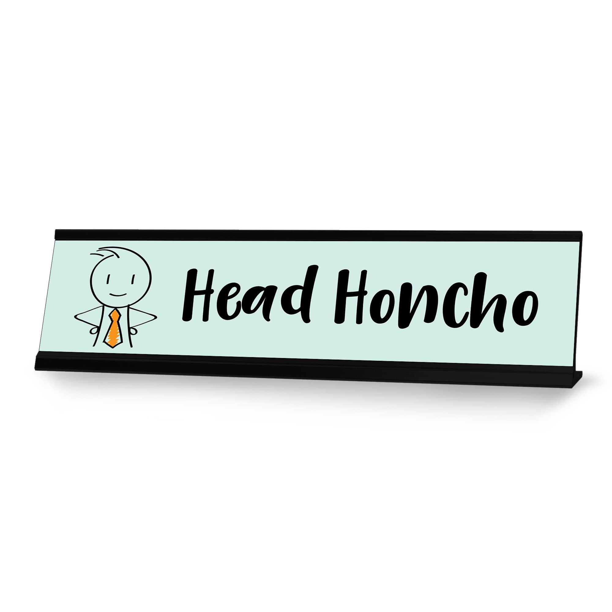 Head Honcho, Stick People Desk Sign, Novelty Nameplate (2 x 8 ...