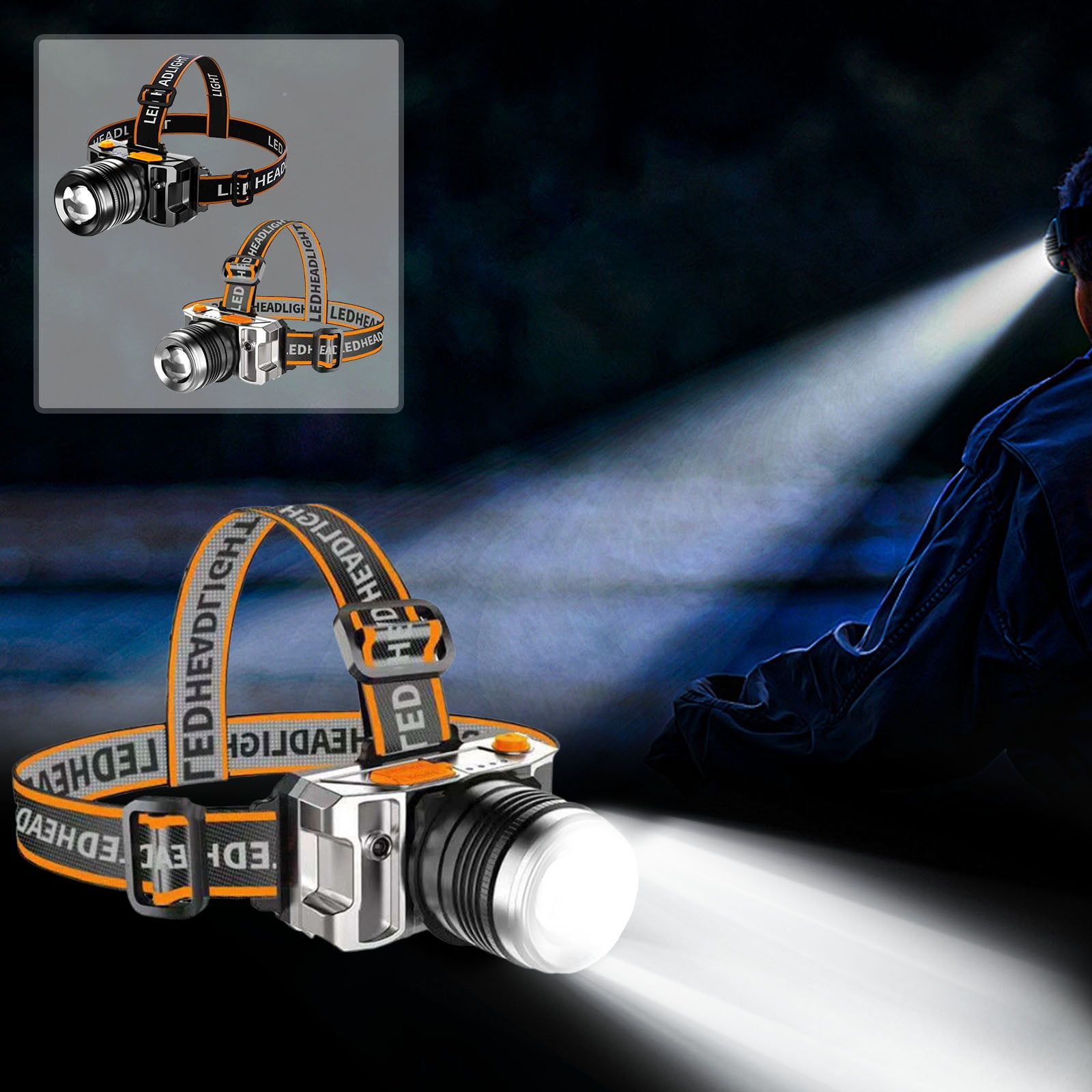Head Lamp Light for Adults, Kids, Emergency LED Induction Headlamp ...
