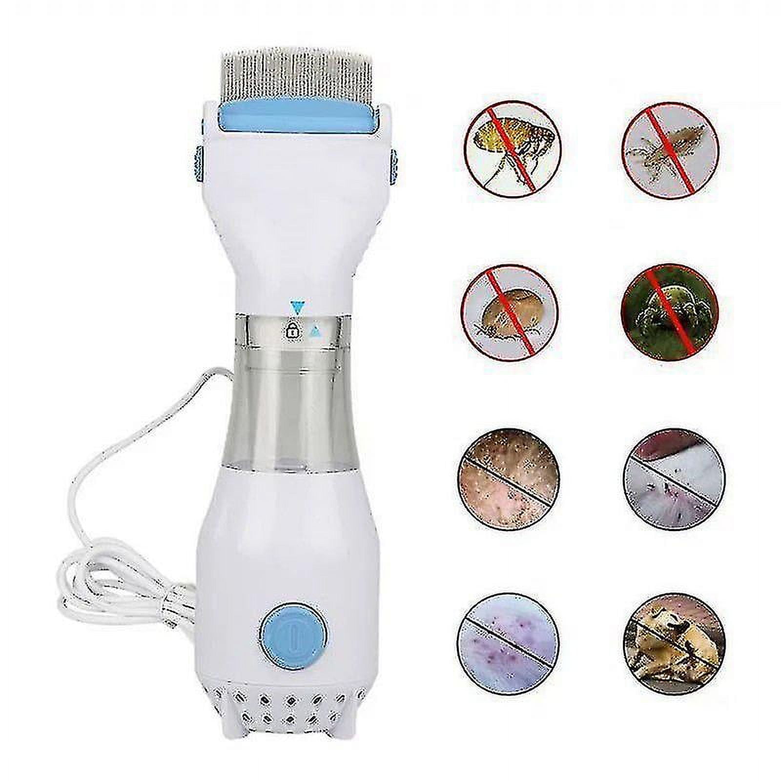 Head Lice Treatment-electric Lice Comb - Head Vacuum Lice Comb Electric ...