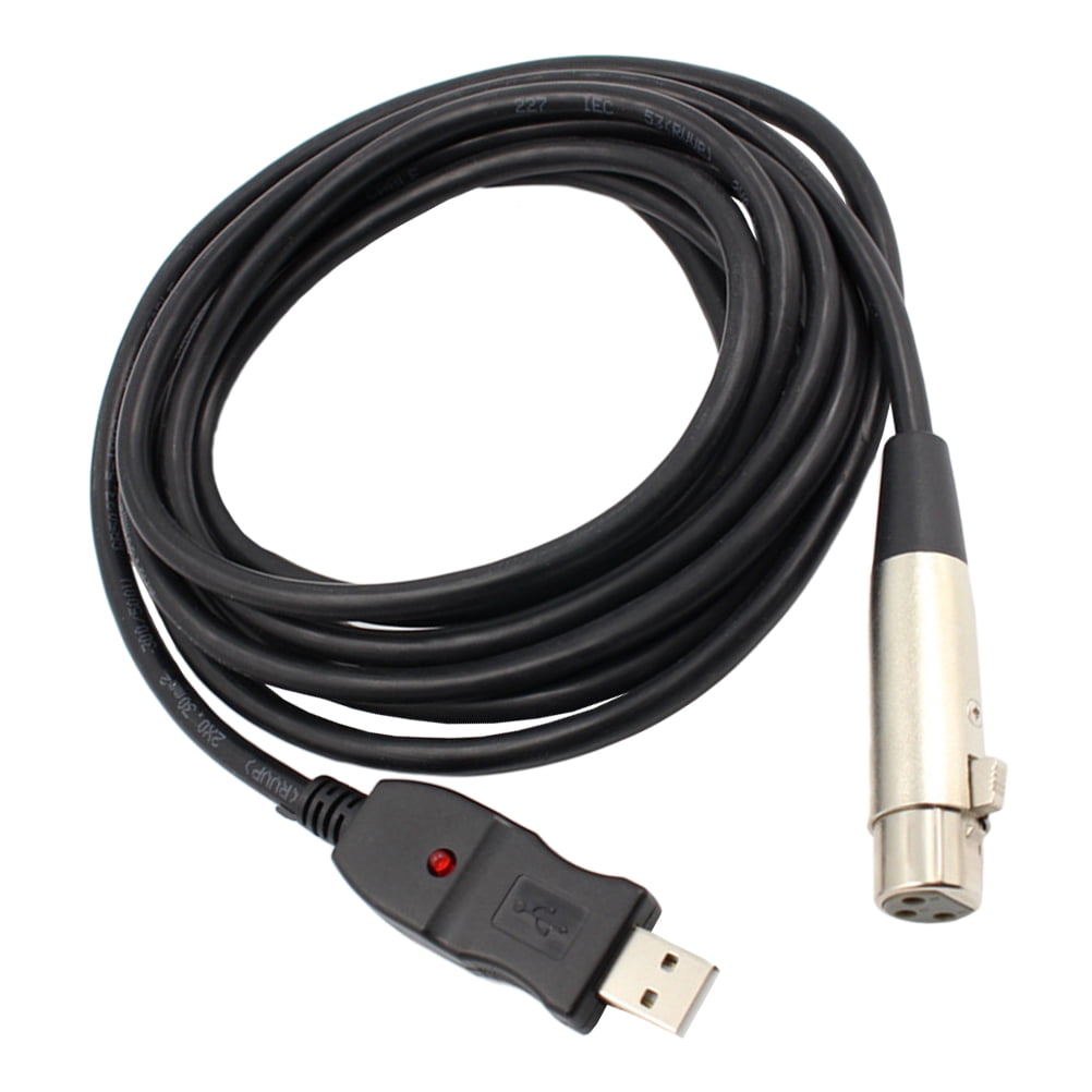 3 Pvc Line Converter Cable Microphone for Computer - Walmart.com