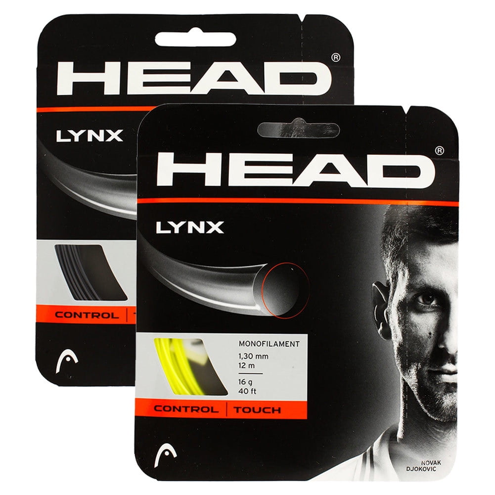Head Lynx Tennis String ( 18G Anthracite ) - Walmart.com