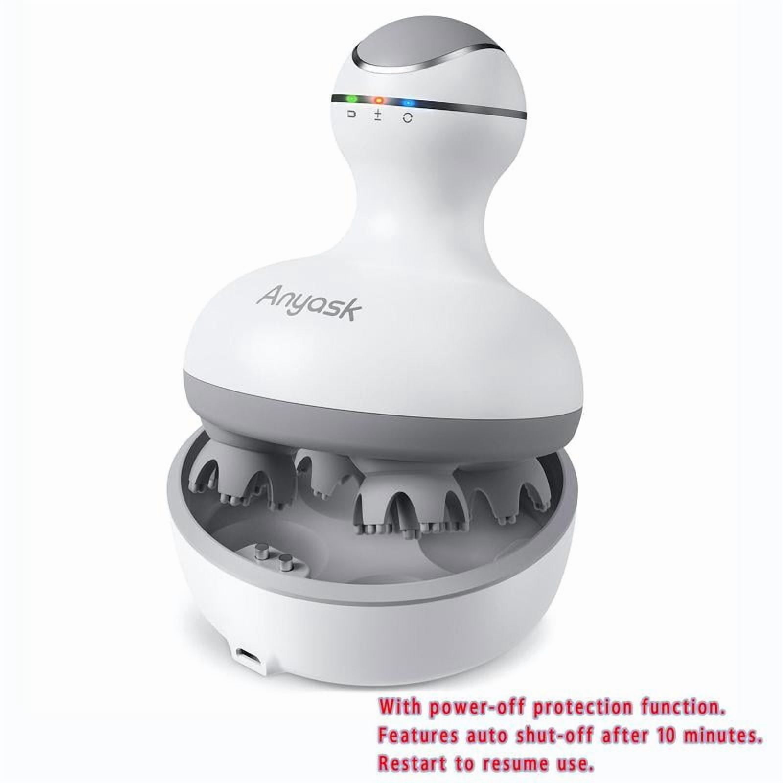 Head Massager, 84 Kneading Massage Nodes, IPX-7 Waterproof, Handheld ...