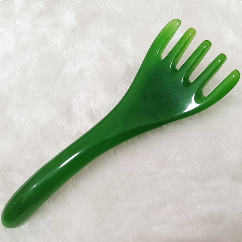 Head Massager Scalp Gua Sha for Body Neck Leg Massage Five-claw Head ...