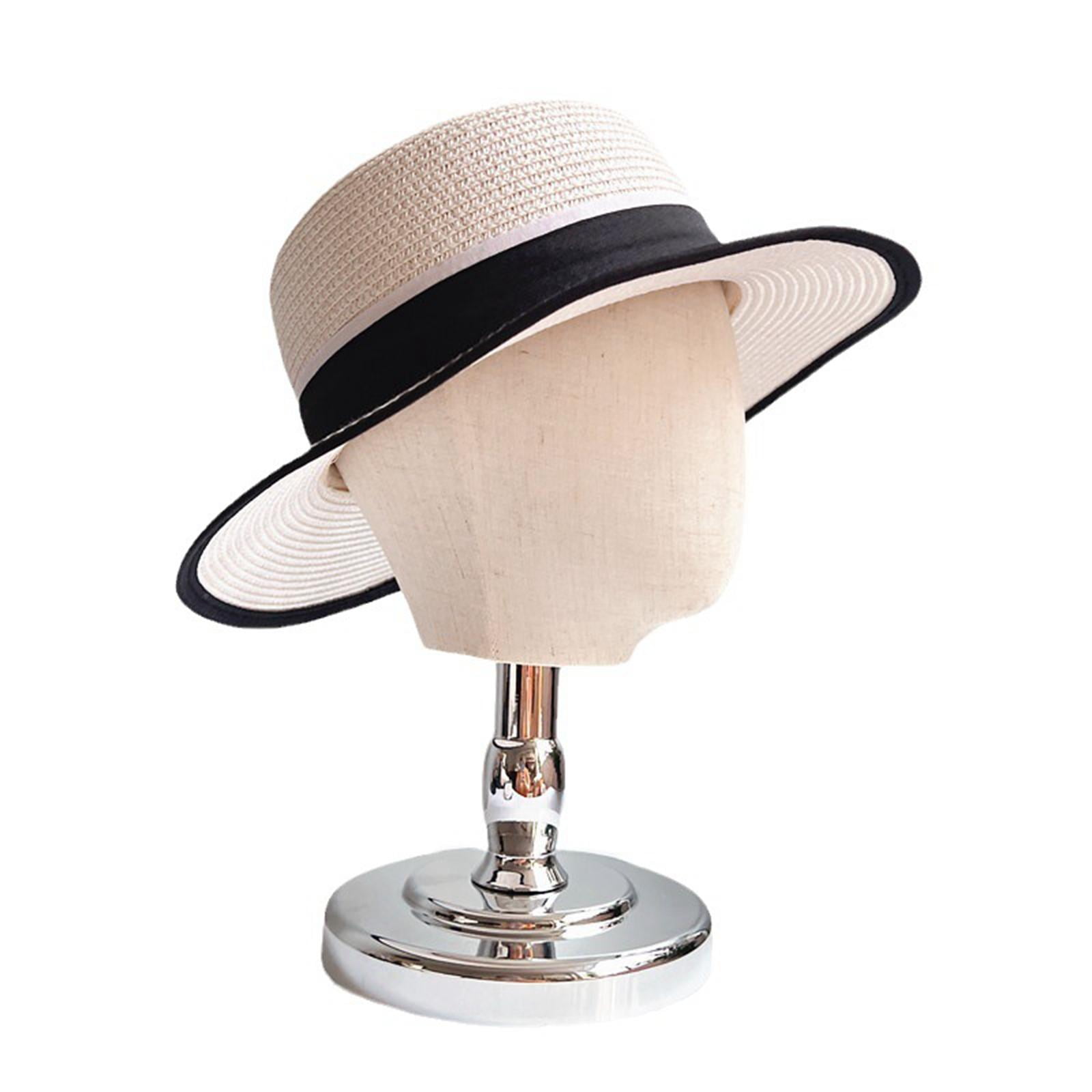 Head Model Hat Display Stand Holder Fashion Hat Display Stand for ...