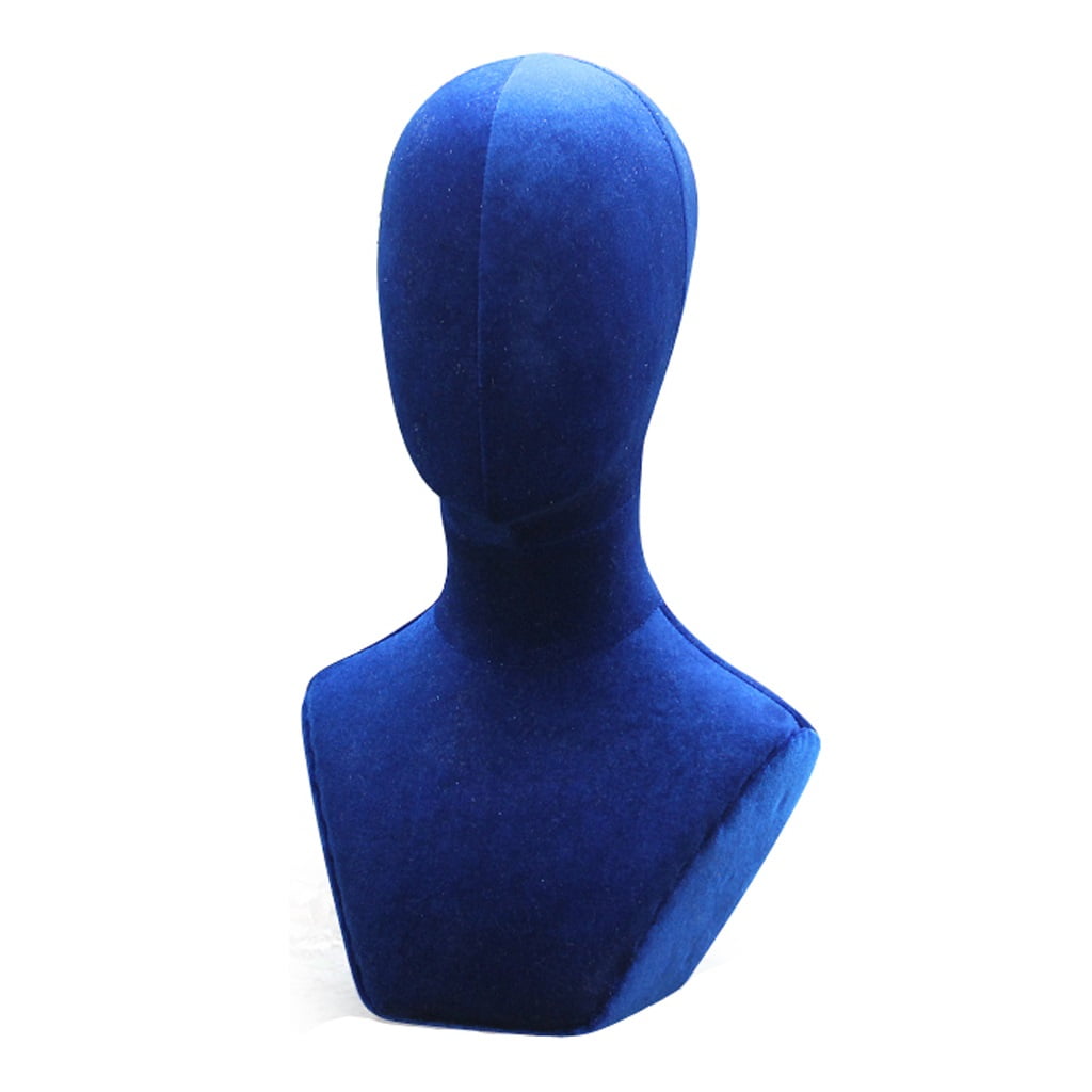 Head Mold Dummy Head Hat Wig Scarf Jewelry Display Rack Window Display ...