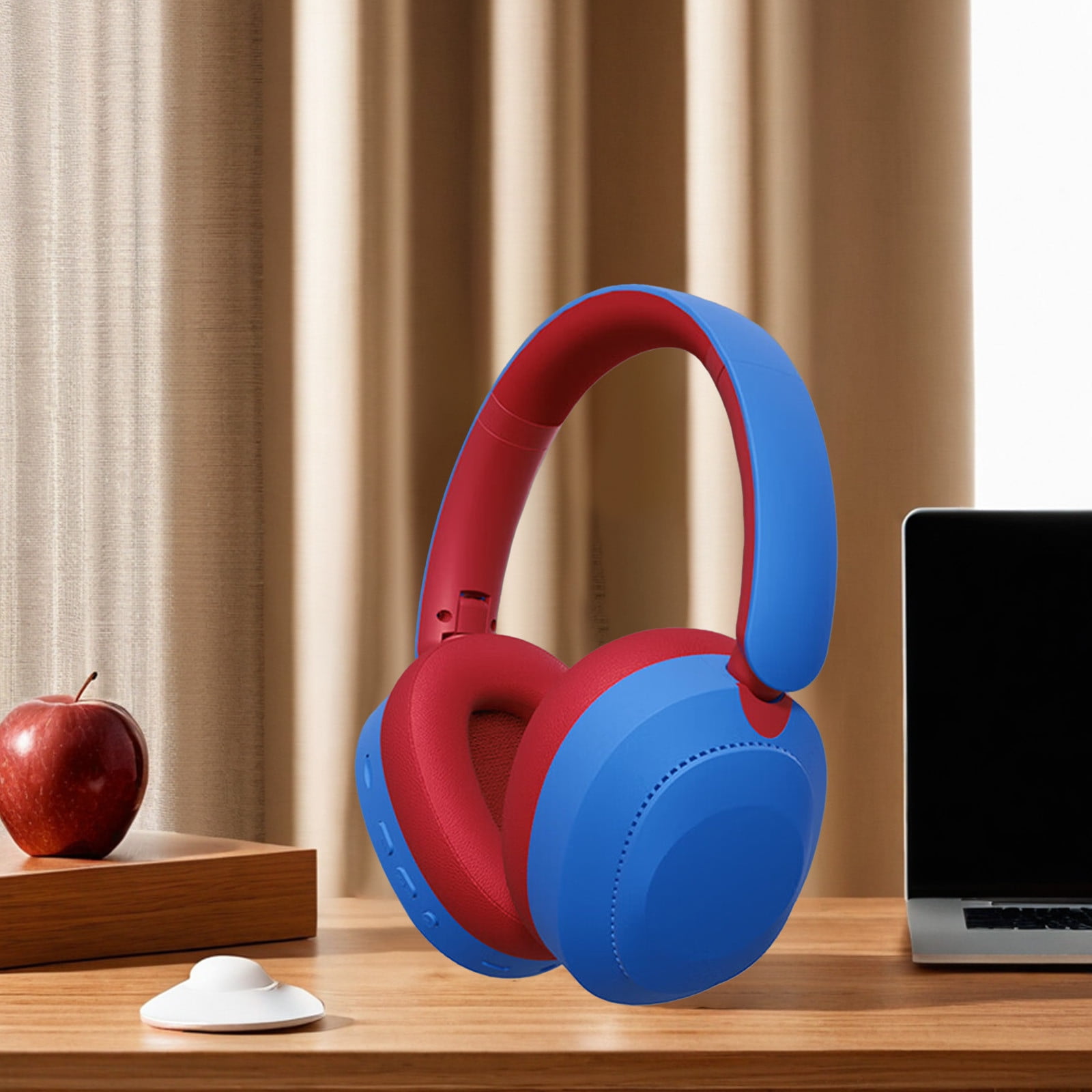 Head Mounted Earphones, Foldable Soft Headband, Wired Wireless, Low ...