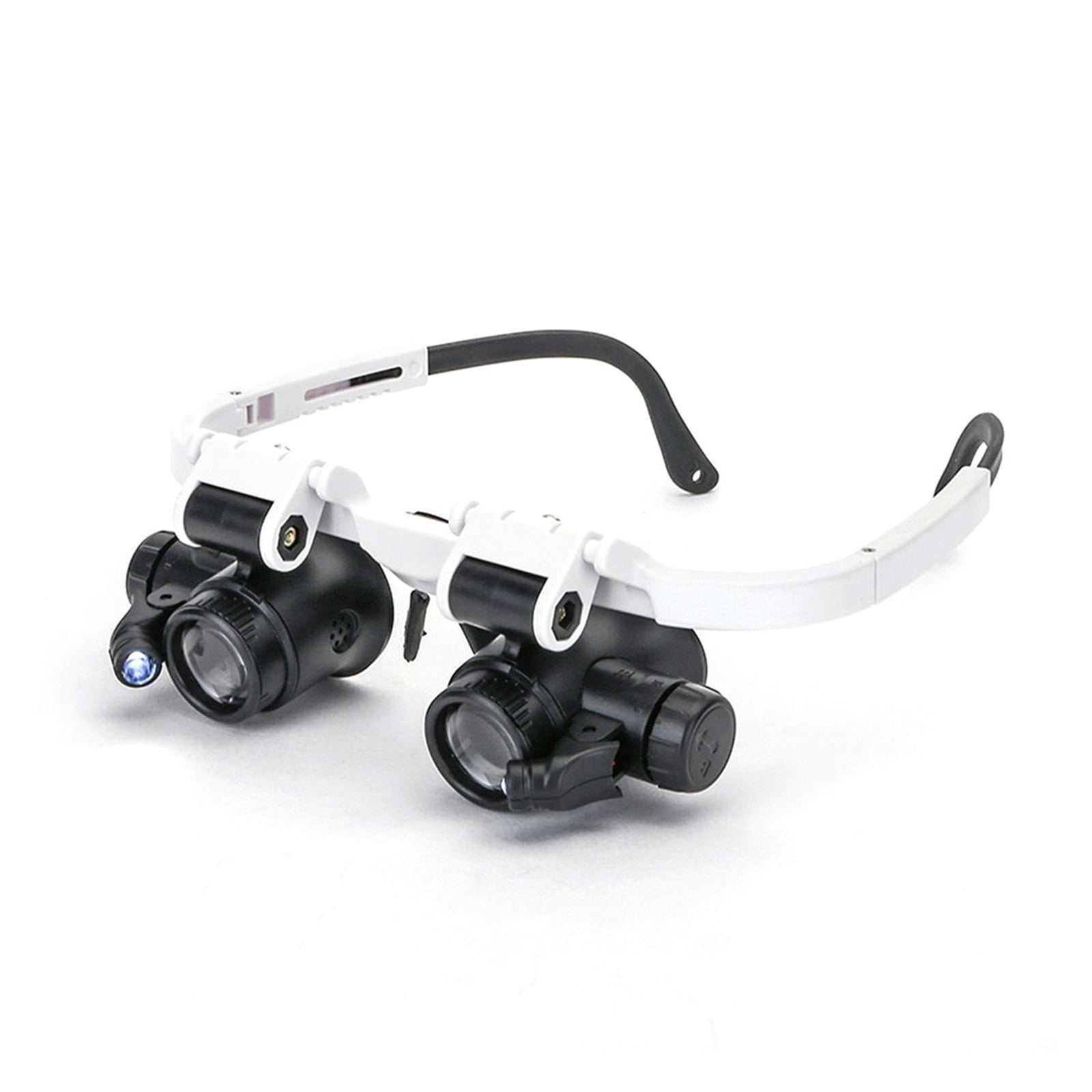 Head-Mounted Illuminating Microscope Glasses Reading Magnifier Three ...