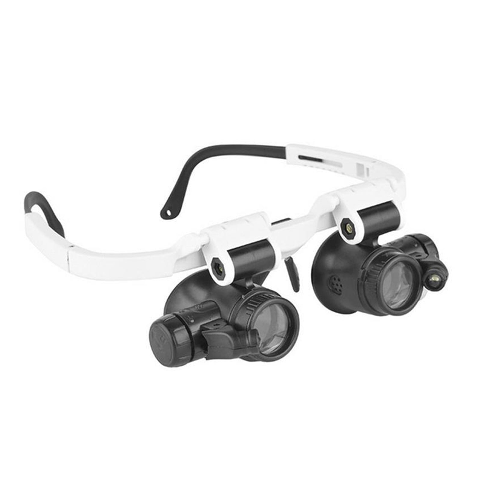 Head Mounted Magnifier With LED Light Head-Mounted Illuminating ...