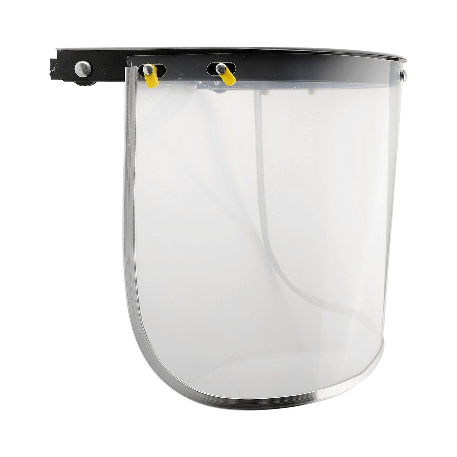 Head mounted PVC protective face screen with Aluminum bracket ...