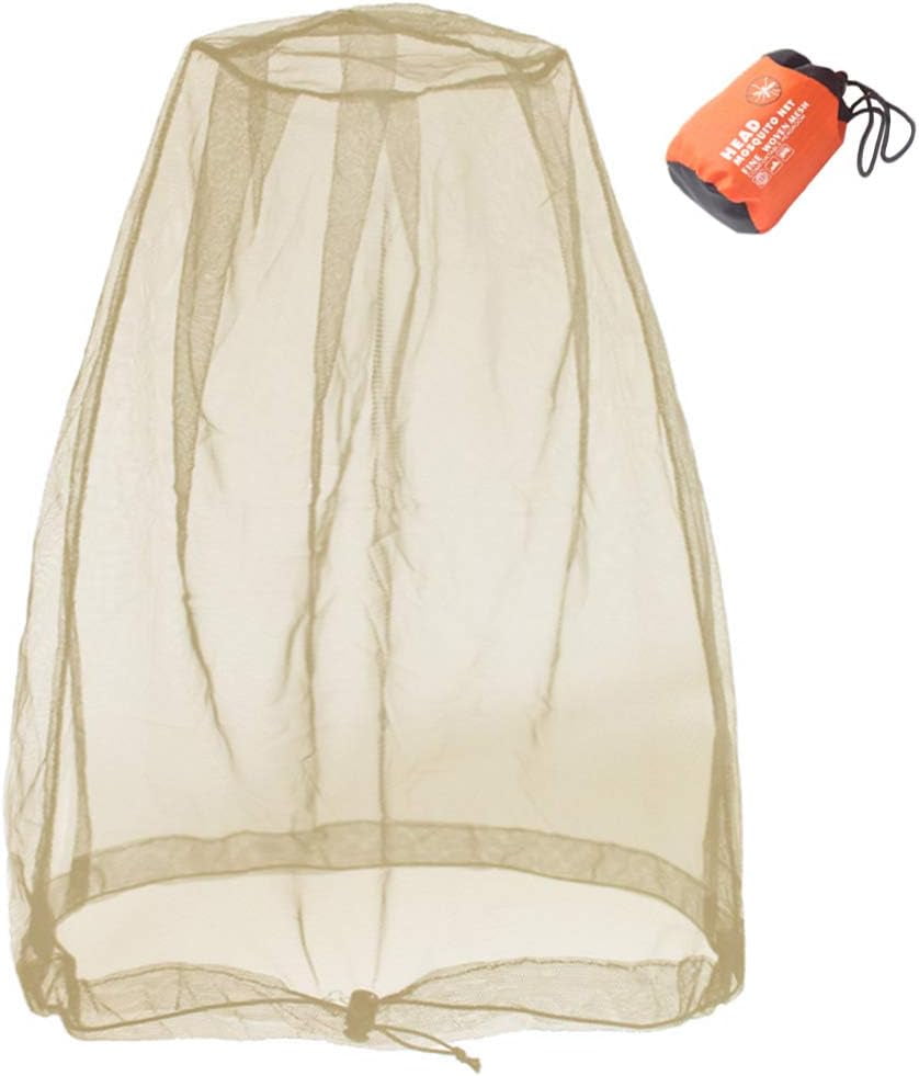 Head Net Hat Bug Net Face Netting for Bugs No See Ums Insects Gnats ...