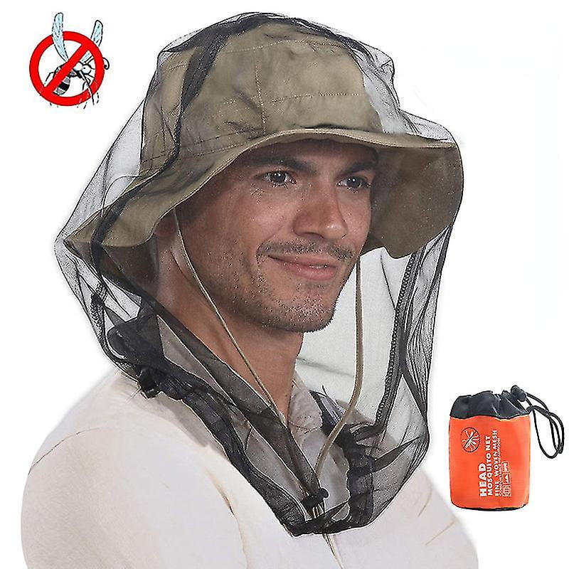 Head Net Mesh, Face Neck Netting From Insect Bug Bee Mosquito Gnats For ...