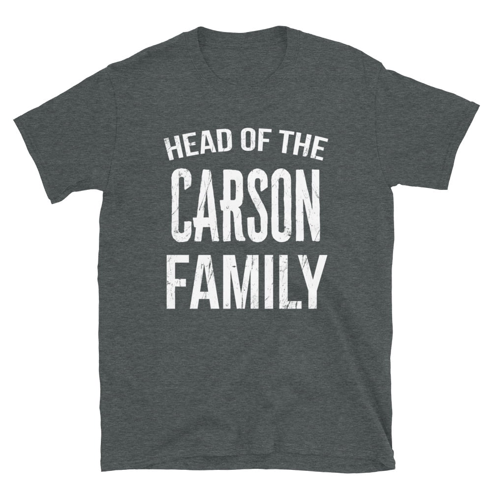Head Of The Carson Family Reunion (Dark Heather, S) - Walmart.com