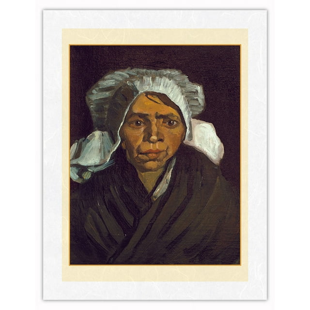 Head of a Peasant Woman (Gordina de Groot) - From an Original Color ...