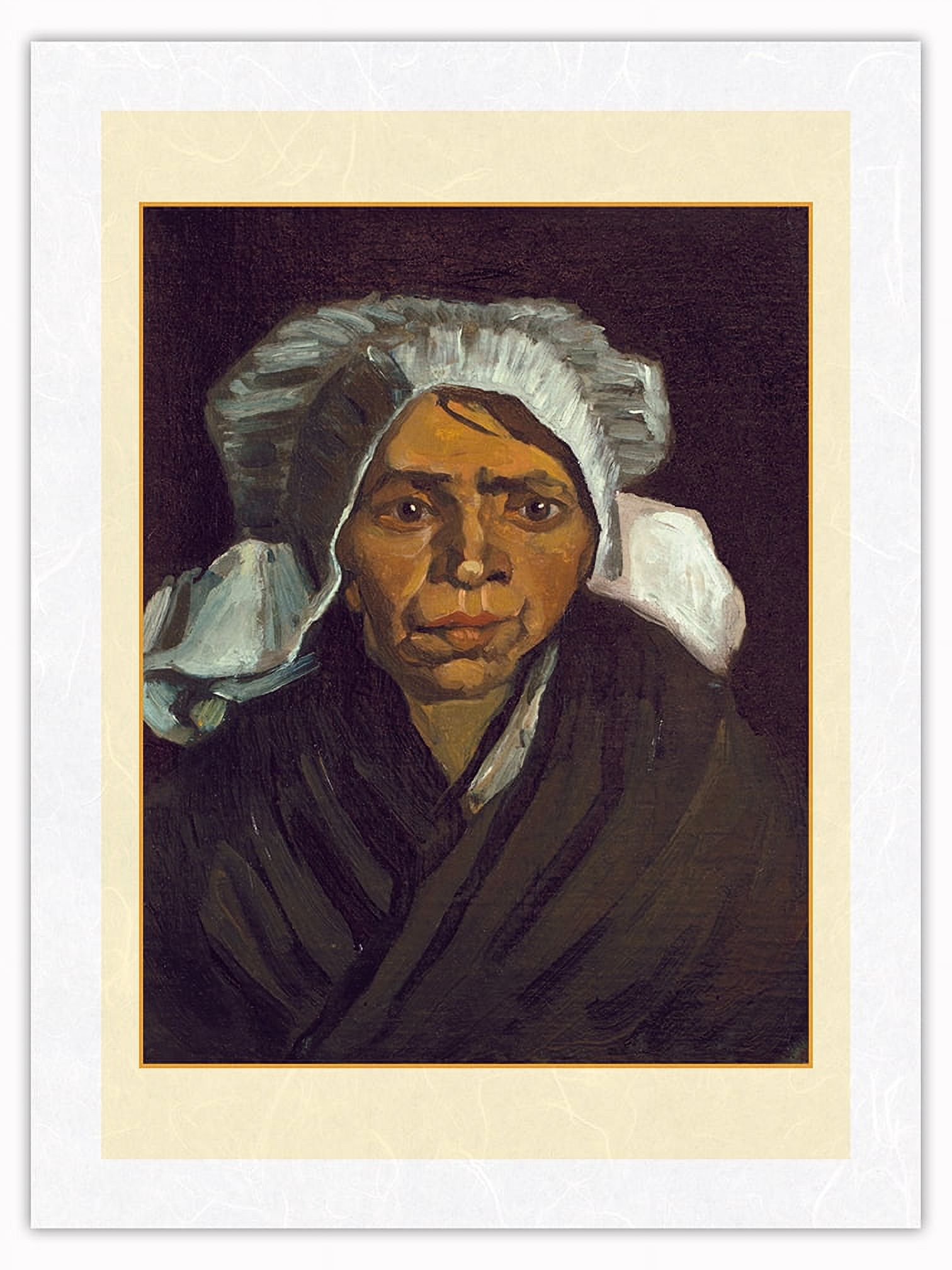 Head of a Peasant Woman (Gordina de Groot) - From an Original Color ...