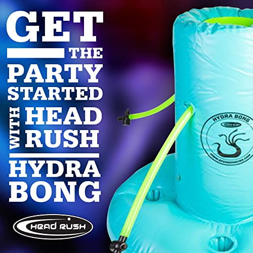 Head Rush Hydra Bong - Inflatable Beer Bong for Four Persons, Drinking ...